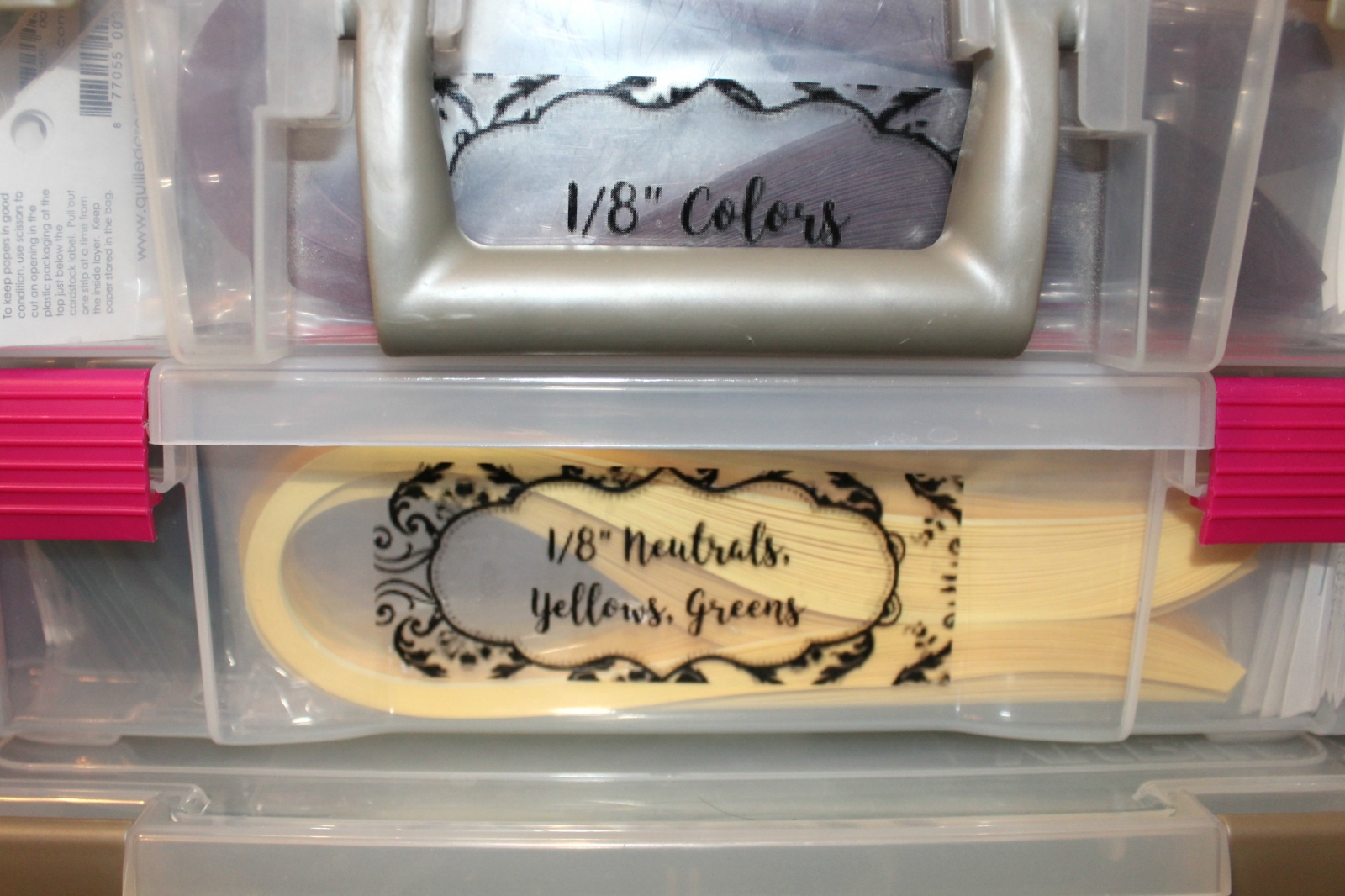 Quilling Paper Storage and Organization | Sweethearts and Crafts